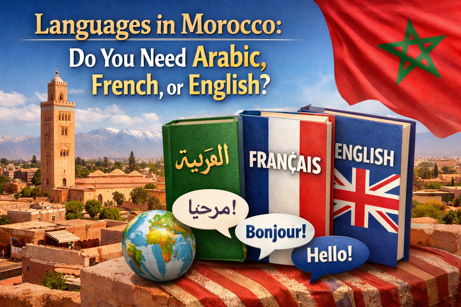 Languages in Morocco: Do You Need Arabic, French, or English? - Visit ...